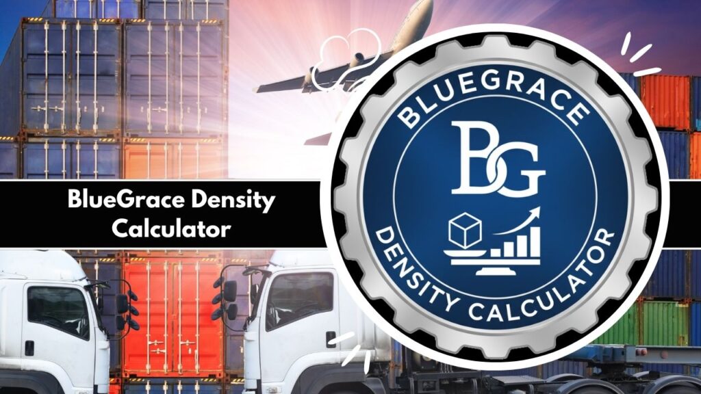 BlueGrace Density Calculator: Accurate Freight Class Tool