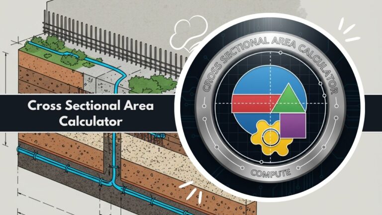 Cross Sectional Area Calculator – Engineering & Construction