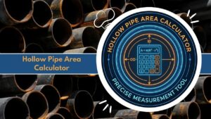 Hollow Pipe Area Calculator – Surface, Volume & Weight Tool