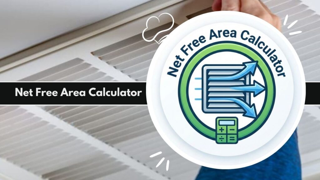 Net Free Area Calculator – Attic Ventilation NFA Tool