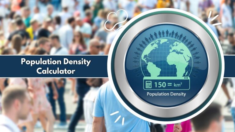 Population Density Calculator for Precise Analysis